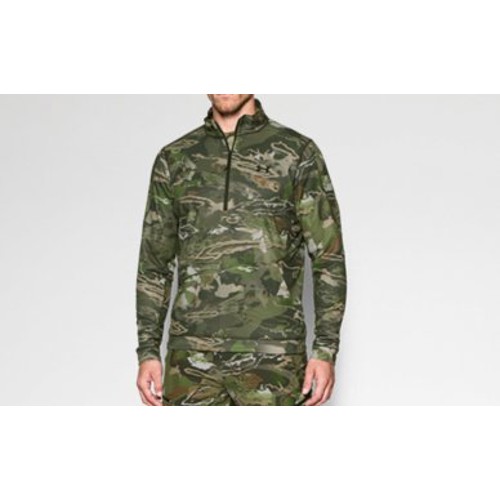 UNDER ARMOUR TB Early Season 1/2 Zip Ridge Reaper Forest/ Black