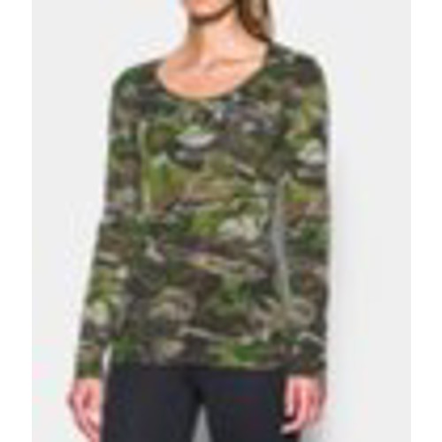 UNDER ARMOUR Early Season Women's LS Ridge Reaper Forest/Cannon