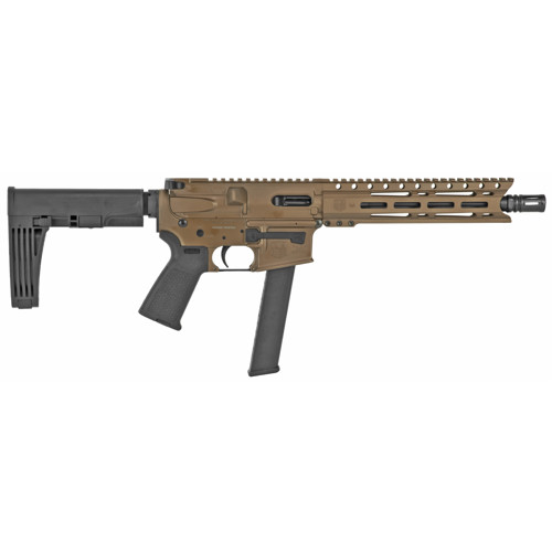 DIAMONDBACK FIREARMS DB9R Pistol 9mm 10" Burnt Bronze 31rd Magpul MOE