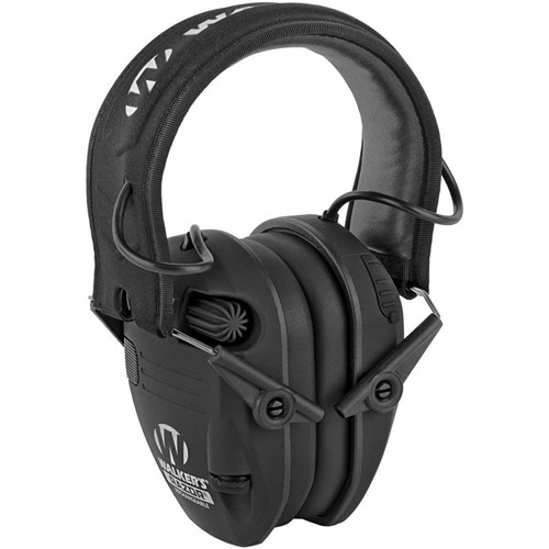 WALKER'S Razor Slim 23db - Game Ear Rechargeable Electronic Muffs - Black