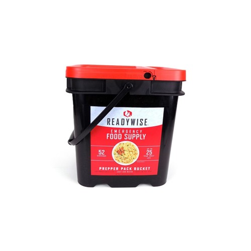 READY WISE Prepper Pack Freeze Dried Food - 52 Servings