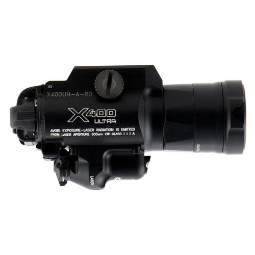 SUREFIRE X400 Ultra Masterfire WeaponLight w/Laser Red