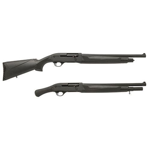 PANZER ARMS EG-200 Tactical 12 Gauge 3" 18.5" 5+1 Semi-Auto Shotgun w ...
