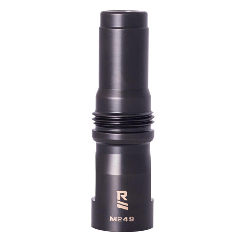 RUGGED SUPPRESSORS M249 Muzzle Device Blk 916x24 LH Dual Taper Lockin