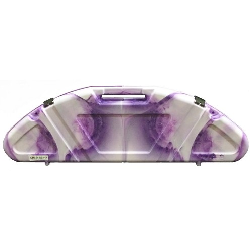 GENESIS ARCHERY Gold Ring Bow Case for Genesis Purple Swirl