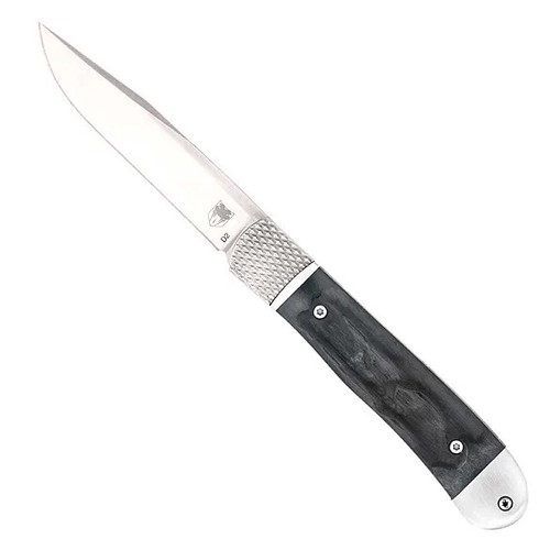 CobraTec Black Trapper Hidden-Release Knife
