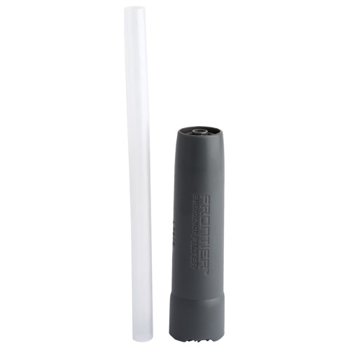 AQUAMIRA Frontier Straw Emergency Water Filter System Black