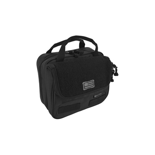 EVOLUTION OUTDOOR Tactical 1680 Double Pistol Case fits 2 FullSz Blk