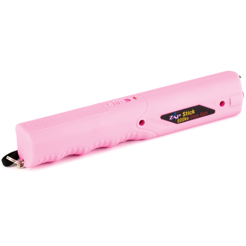 PS PRODUCTS ZAP Stick Stun Gun with Light Pink 800,000 Volts