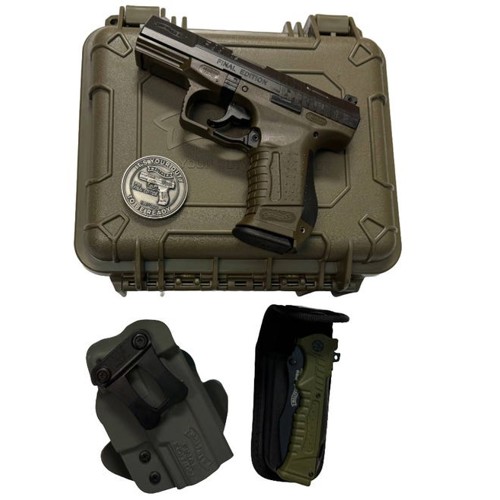 WALTHER ARMS P99AS Final Edition Kit 9mm 4" 15rd - OD Green