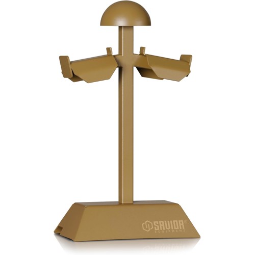 SAVIOR EQUIPMENT Tactical Taz Mini Helmet/Armor Rack RAL8000 Tan