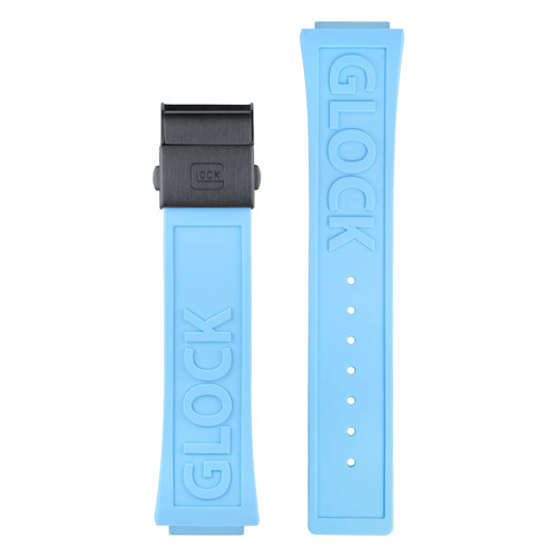 GLOCK WATCHES GB-PU-BLUE-LOGO-BC-24 Strap