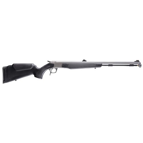 CVA Optima 50 Cal 26" Fluted SS/Black 0 MOA Pic Rail