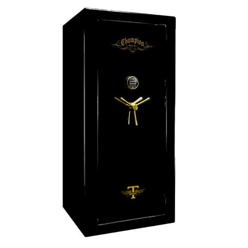 CHAMPION SAFES Model T Series 21-Gun Black E-Lock