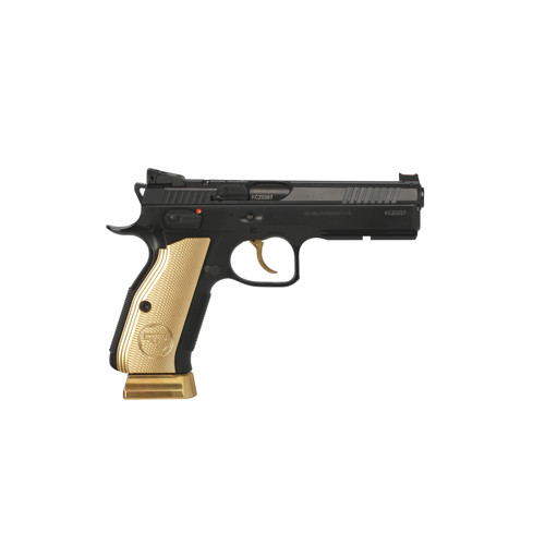 CZ-USA Shadow 2 Gold Digger 9mm Optic Ready 5" 19rd - Gold & Black