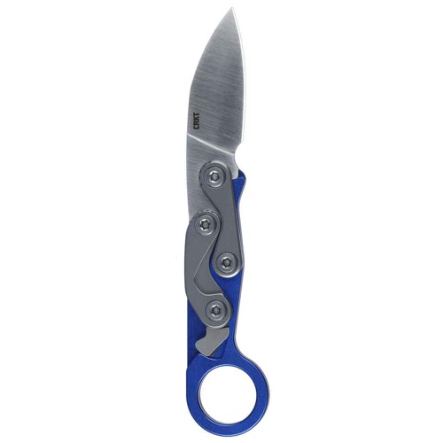 CRKT Provoke EDC Folding Tactical Knife Morphing Karambit - Blue w ...
