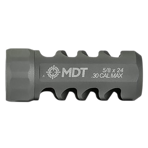 MDT SPORTING GOODS Hunt Brake Black Titanium 5/8"x24 30 Cal Standard