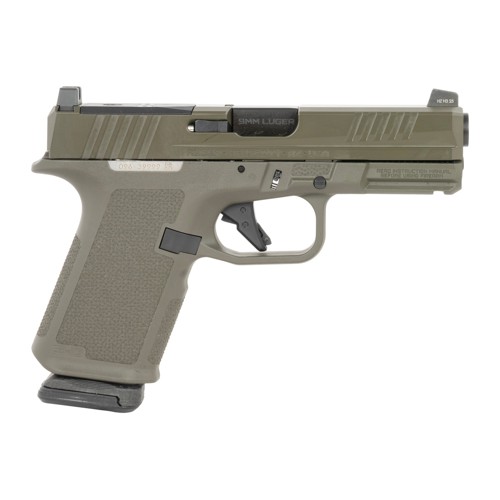 RUGER RXM Compact 9mm 4" 15rd - Black/OD Green